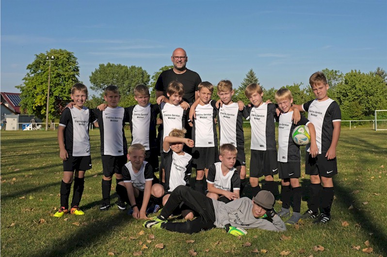 Mannschaftsfoto der E1-Junioren