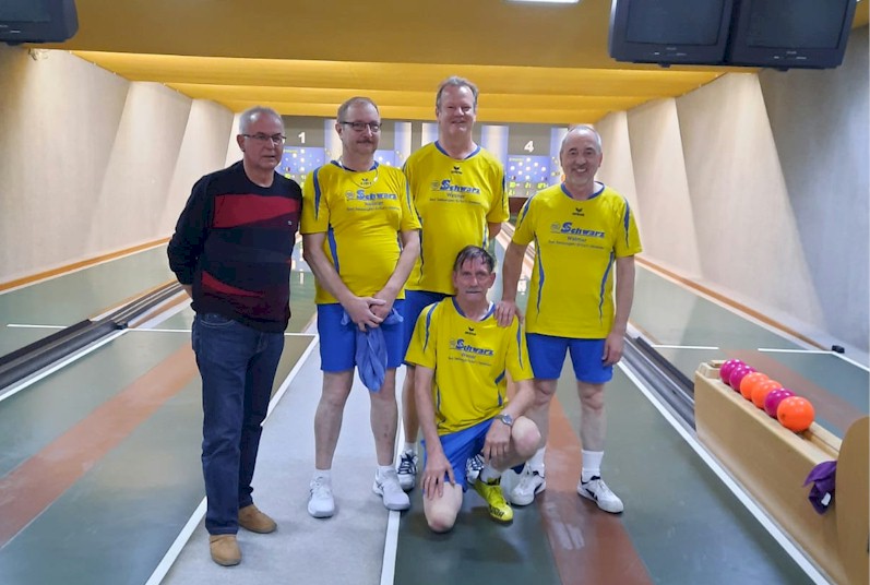 Senioren B des Kreis-Verein Kegeln Weimar sind Thüringer Meister